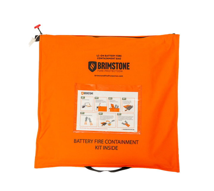 Li-Ion Fire & Smoke Containment Bags – Brimstone Fire Protection