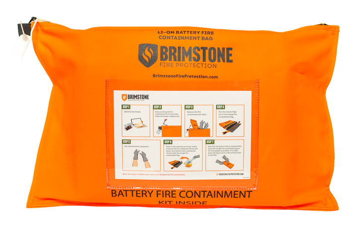 Li-Ion Fire & Smoke Containment Bags – Brimstone Fire Protection