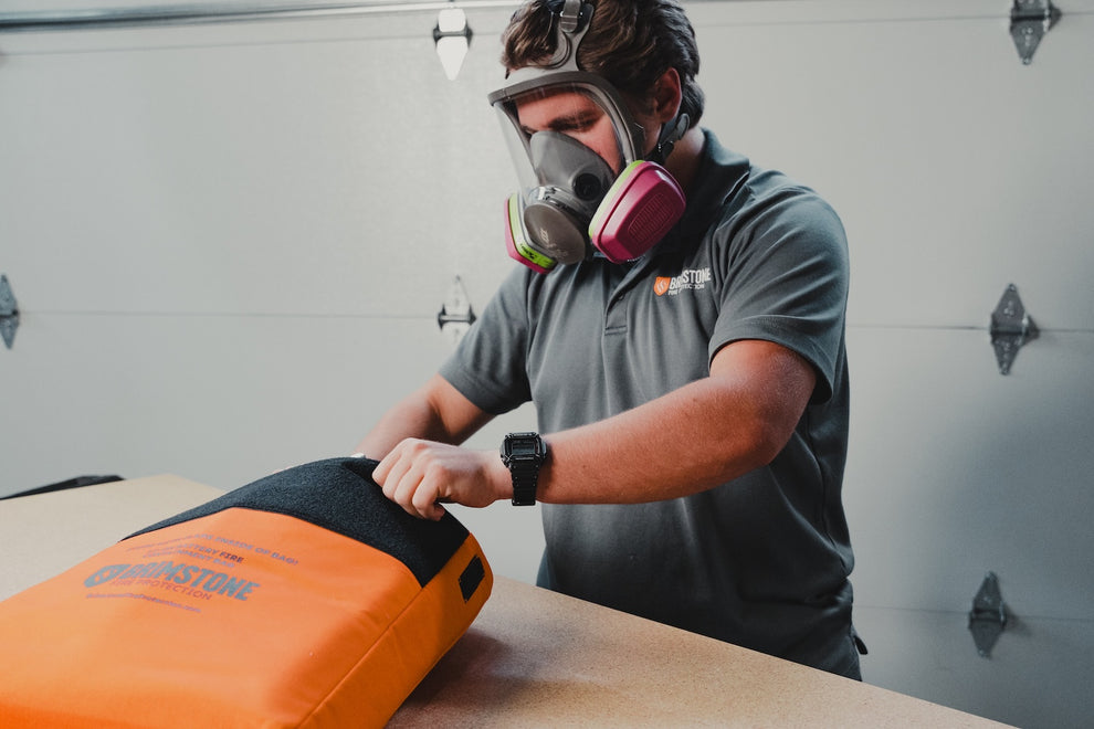 LFIM®-USA Li-Ion Fire Incident Mask – Brimstone Fire Protection