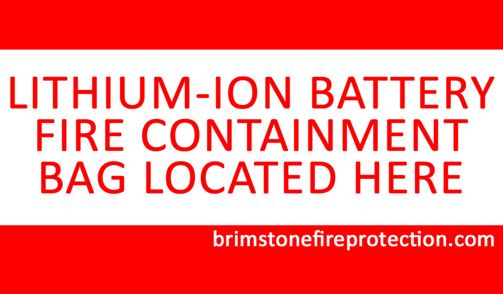 Mini Preventer™ Li-lon Fire Containment Bag (8" Tablet-Sized / 29.6 Wh ...